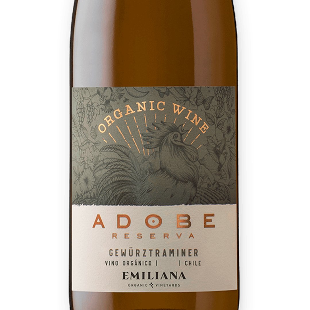 Combo 3 Garrafas Vinho Adobe Reserva Organic 750ml