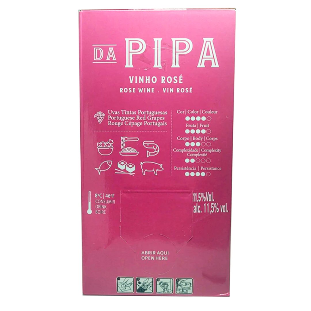 Vinho Rosé Da Pipa Bag in Box 5L