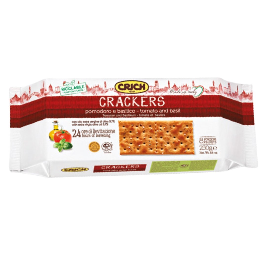 Biscoito Crich Crackers Tomate e Mangericão 250g